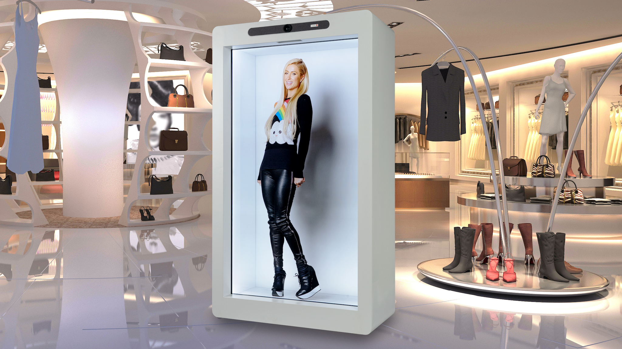 Interactive Retail Kiosks - Proto Hologram